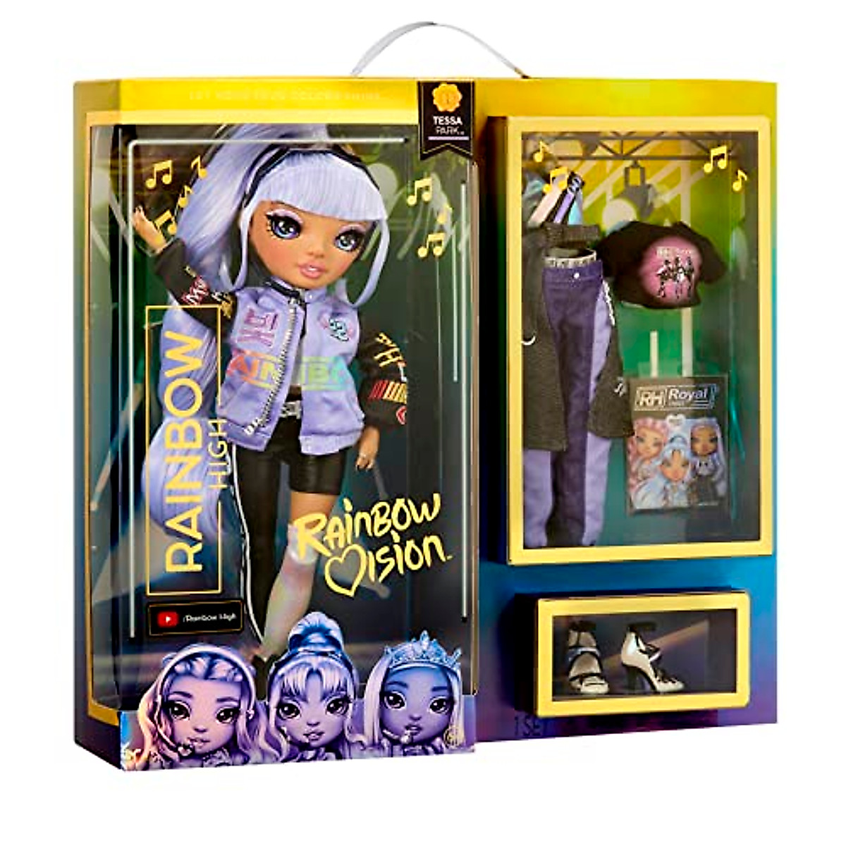 Rainbow High Royal Three K-Pop Tessa Park Fashion Doll