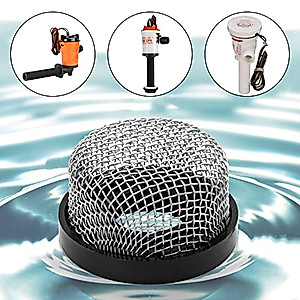 RURBRIN Aerator Screen Strainer Mesh Stainless Steel 3/4"- 14 Compatible with Livewell & Baitwell Pump, MA-023 Screw on Industrial Plumbing Inline Strainer-2PCS