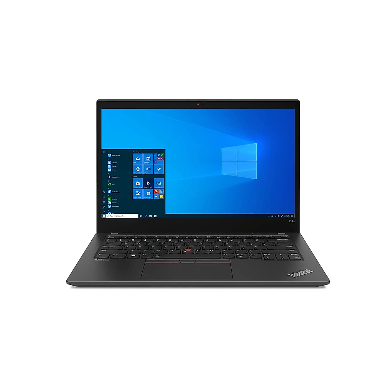 Lenovo T14S Gen 2 Business Laptop: Ryzen 5 Pro 5650U, 256GB SSD, 8GB RAM, 14 Full HD IPS Display, Backlit Keyboard, Windows Black 14-14.99 inches