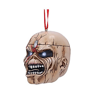 Nemesis Now Iron Maiden Trooper Eddie Hanging Ornament 7.5cm, Resin, Beige, Officially Licensed Iron Maiden Merchandise, Iron Maiden Collectible, Cast in The Finest Resin, Expertly Hand-Painted