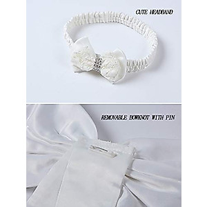 LZH Baby Girl White Dresses 3-6 Months,Baptism Dresses Baby Girl Christmas Dress,Baby Girl Party Dress Wedding Pageant