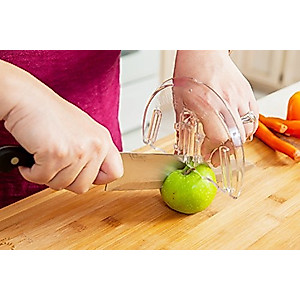 Knife Glider Kitchen Home Hand Finger Guard Protector Shield Chopping Cutting Slicing Peeling Multi Food Cooking Preparation Tool