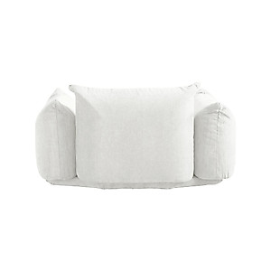 TIFLON Modular Sectional Sofa,50inch Minimalist Sofa Couch,Convertible Couch, Chenilleyarn 1 Seat Modern Living Room Sofa Sets for Office House-Beige