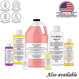 4 oz / 4 Ounce Coco Mango Unisex Perfume/Body Oil Our Interpretation, Premium Quality Uncut Fragrance Oil Soap, Candle Making & Incense