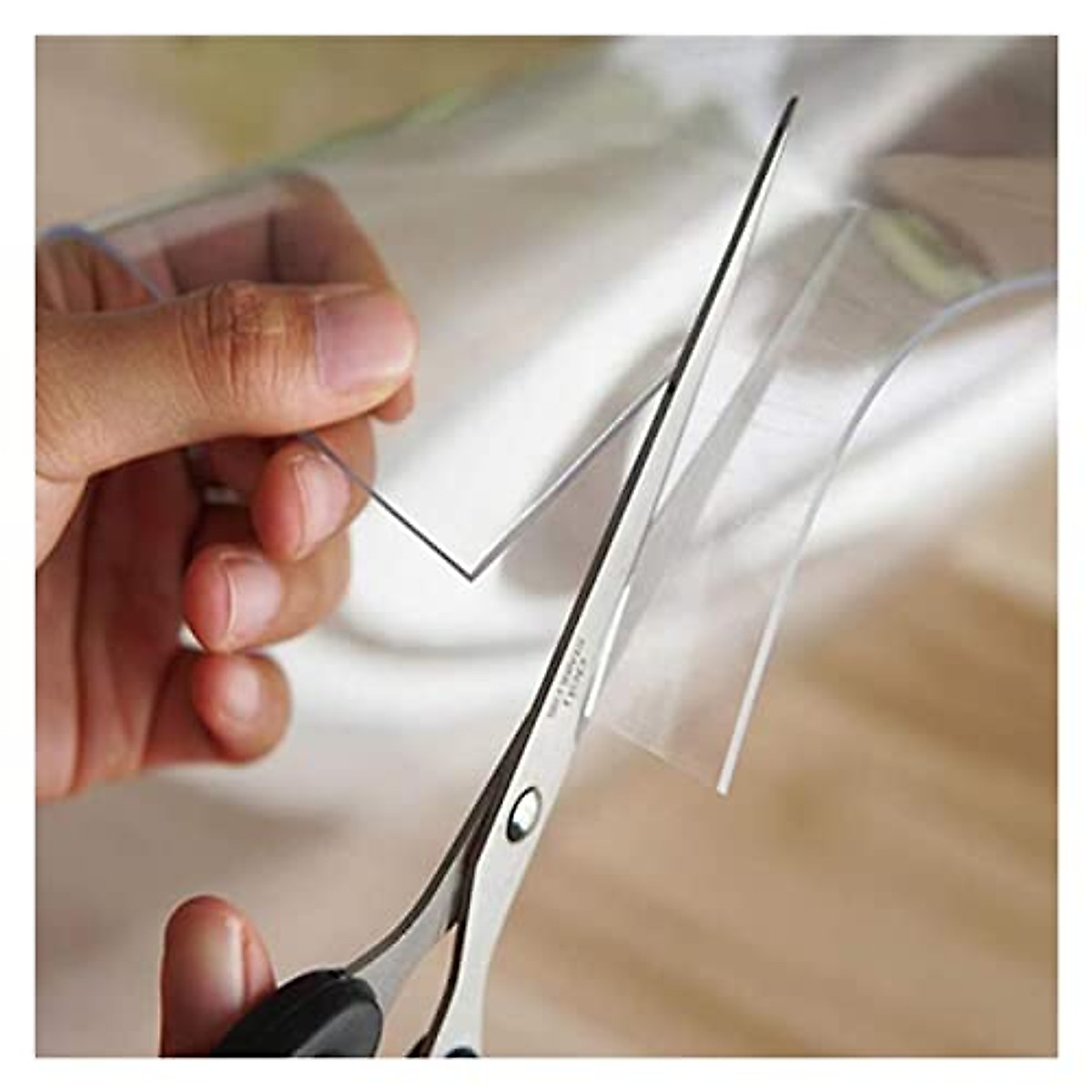 Clear PVC Desk Chair Mat 1.5mm Chair Mat Office Chair Mat, Chair Mat For Floor Protection, Pvc Clear Transparent, Non-Slip Floor/Carpet Protector Mat Scratch Resistant Wear Resistant Indoor,60/80/90/1