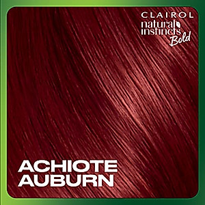 Natural Instincts Bold Permanent Hair Dye, R56 Achiote Auburn Hair Color, Pack of 1