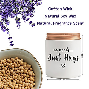 Sympathy Gifts for Loss of Loved One-Bereavement Gifts, Thinking of You, Get Well Soon Lavender Scented Candle