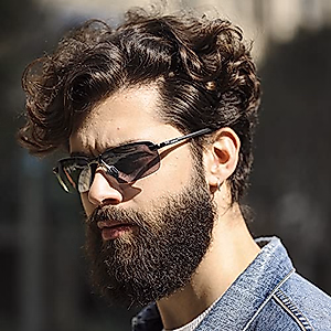 YIMI Polarized Photochromic Driving z87 Sunglasses For Men Women Day and Night safety glasses