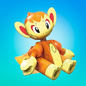 MEGA Pokémon Chimchar Building Set with 20 Bricks and Special Pieces, Toy Gift Set for Ages 6 and Up