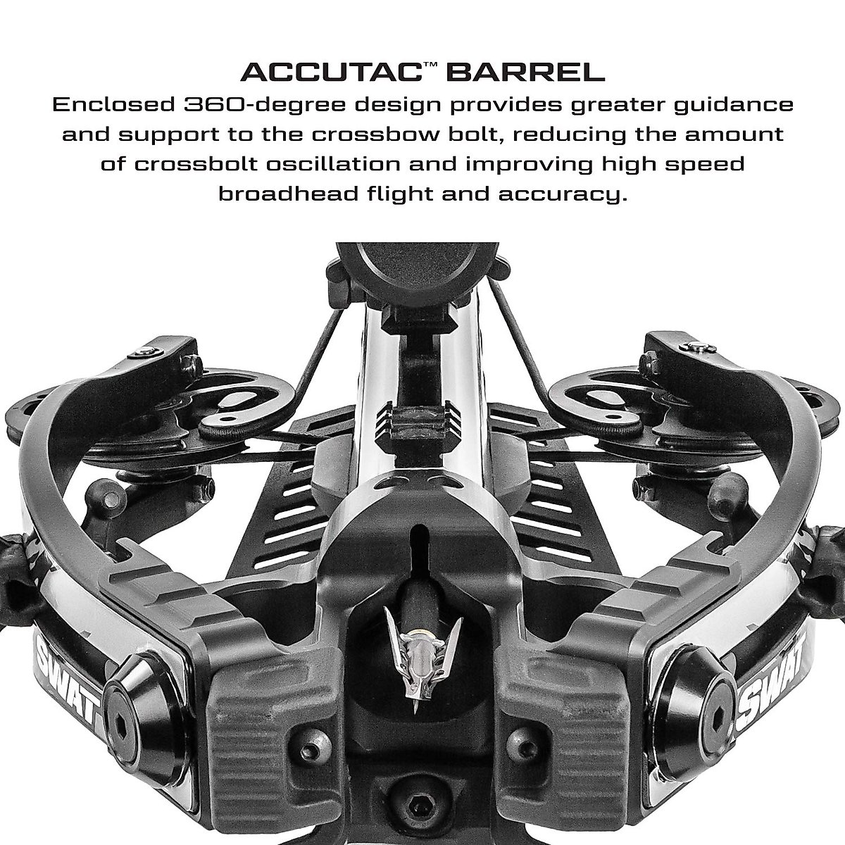 Killer Instinct SWAT X1 Pro Package. The SWAT X1 Using The Speedring Scope is The Most Formidable Crossbow for Sale on The Market Today! Includes Quiver, Bolts, Scope, Foregrip, and Field Points