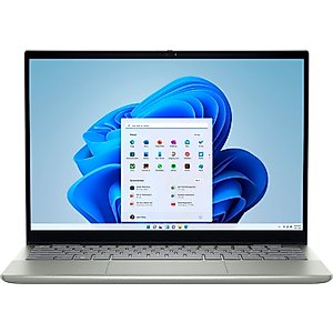 Dell 2023 Inspiron 7000 14" FHD+ IPS Touch 2-in-1 Convertible Laptop 6-Core AMD Ryzen 5 5625U AMD Radeon Graphics 32GB RAM DDR4 1TB NVMe SSD HDMI USB-C WiFi AX Backlit KB Fingerprint Windows 10 Home