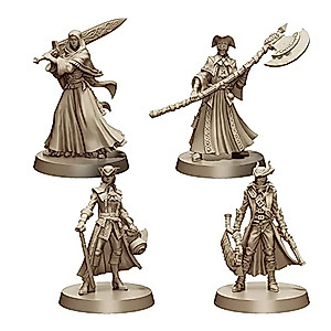 Bloodborne The Board Game | Strategy/ Horror / Adventure Game | Cooperative Game for Adults and Teens | Ages 14+ | 1-4 Players | Average Playtime 60-90 Minutes | Made by CMON