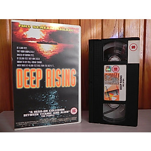Deep Rising - Oceanic Sci-Fi - Titanic With Teeth - Treat Williams - Pal VHS