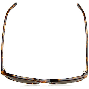 Polo Ralph Lauren Men's PH4110 Semi-Circular Sunglasses, Shiny Antique Havana/Polarized Brown, 50 mm