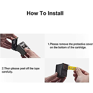 GPC Image Remanufactured Ink Cartridge Replacement for HP 56 C6656AN to use with Deskjet 5550 5650 5150 5850 Photosmart 7350 7260 7450 7150 7550 4215