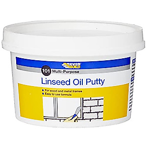 Everbuild Multi Purpose Linseed Oil Putty 101 Natural 500Gm