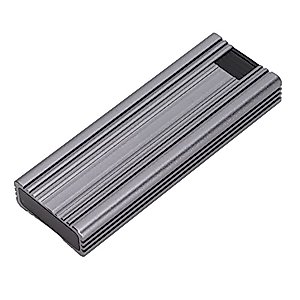 SSD Enclosure Case, Multipurpose SSD Box Silicone Grease Stable Heat Dissipation Core Sticking Design for for OS X Operating System