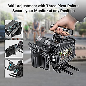 SmallRig Adjustable EVF Mount with NATO Clamp MD3507