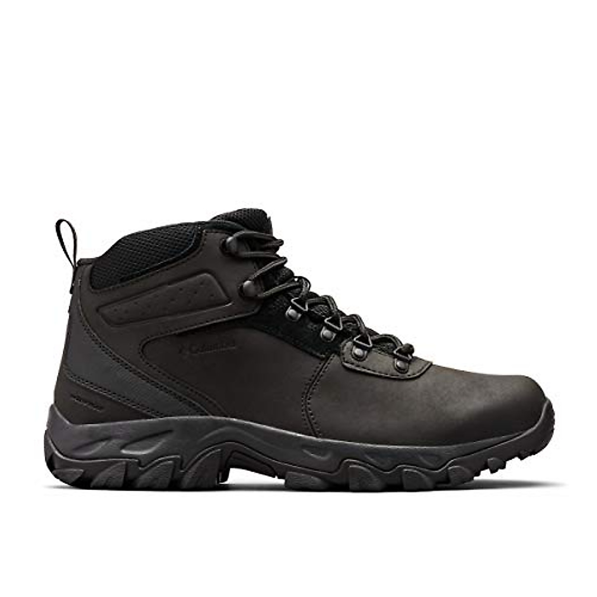 Columbia mens Newton Ridge Plus Ii Waterproof Hiking Boot, Black/Black, 12 US