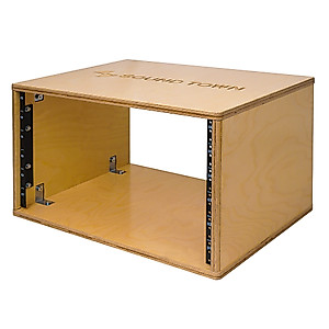 Sound Town 6U Studio Equipment Rack with Baltic Birch Plywood (SDRK-6)