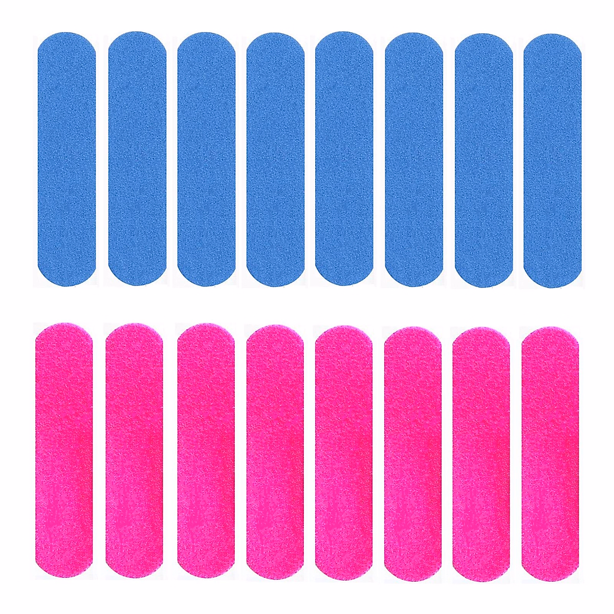 Transun Moo Mini Nail Files Bulk, 100 Pack 2 Inches Disposable Double Sided Emery Boards Manicure Pedicure Tools(1002)