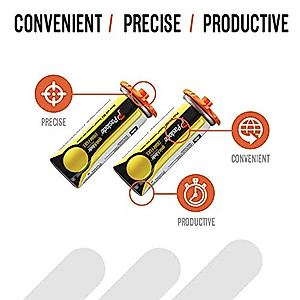 Paslode, Universal Short Yellow Trim Fuel, 816007, For Paslode Finish and Brad Nailers, 2 Pack