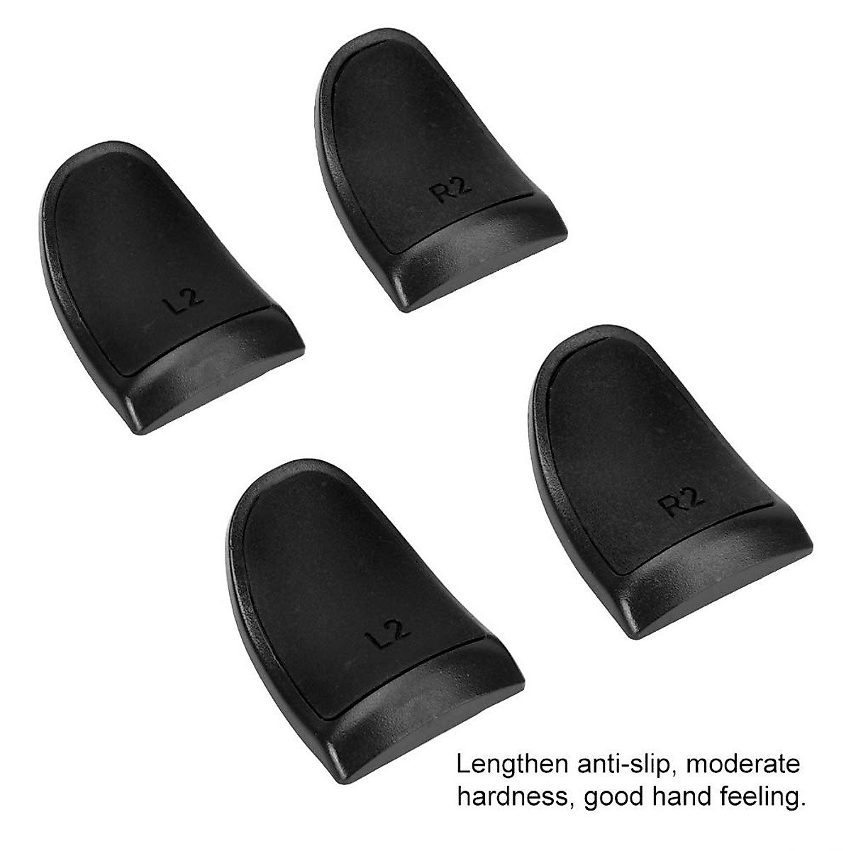 Joystick Extension, L2 R2 Extended for, Lengthen Anti-slip, Moderate Hardness, Good Hand Feeling(Black)