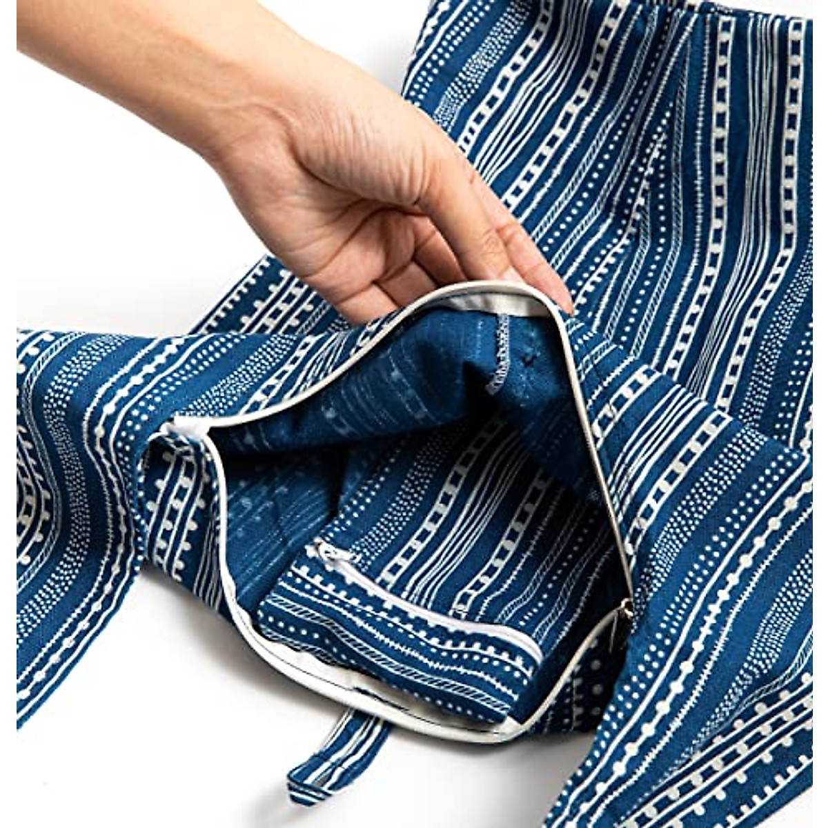 SAE99 Cotton Cross body Shoulder Sling Handmade Bag (Black Cherry)