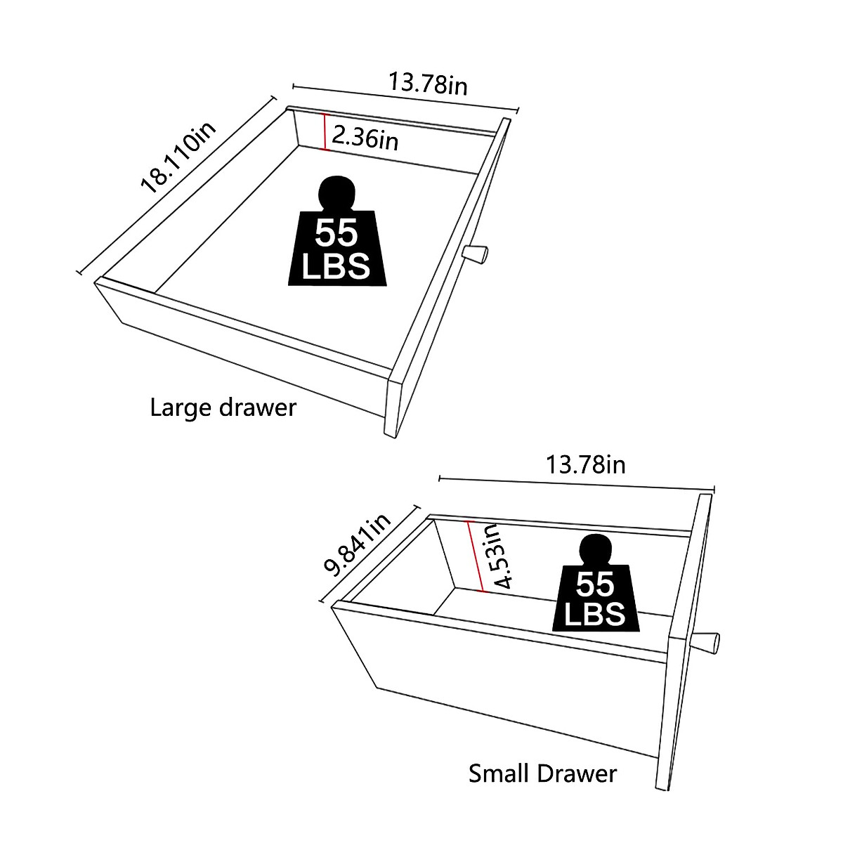 White Vanity Set with