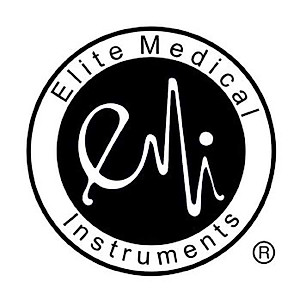 Elite Medical Instruments EAO-314-B EMI Nylon 5 Pocket Nurse Scrub Organizer, Black