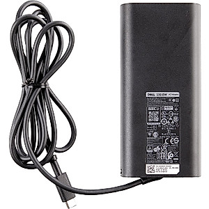 Dell 130W USB-C/USB Type C Replacement AC Adapter for Precision 5530 2in1,XPS 15 2in1 9575, DP/N 0M0H25/M0H25, 0K00F5/K00F5,Model DA130PM170,HA130PM170