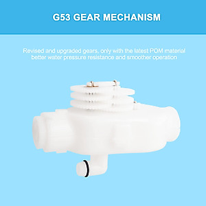 Upgraded G52 Backup Valve Compatible with Polaris 180,280,380 Pool Cleaner Replace Part Replacement Kit with G53 Gear Mechanism,G57 Collar