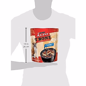 Purina ALPO Made in USA Facilities Dog Treats, TBonz Porterhouse Flavor - 45 oz. Pouch