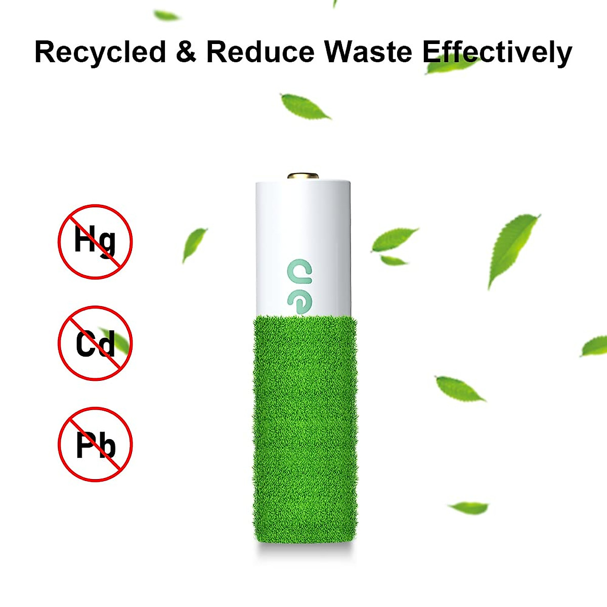 Deleepow 1100mAh Ni-MH AAA Rechargeable Batteries High Capacity 8 Pack AAA Batteries and 8-Bay AA AAA Individual Rechargeable Battery Charger