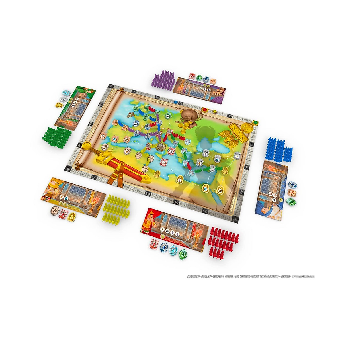 Holy Grail Caesar's Empire Board Game, Multi For 2+ Players