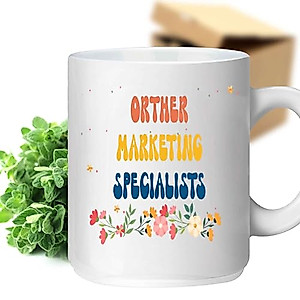 Funny Unicorn Gifts for Marketing Specialists - for Friends, Family & Friendsunisex Sweat, 11 Oz White Ceramic Coffee Mug