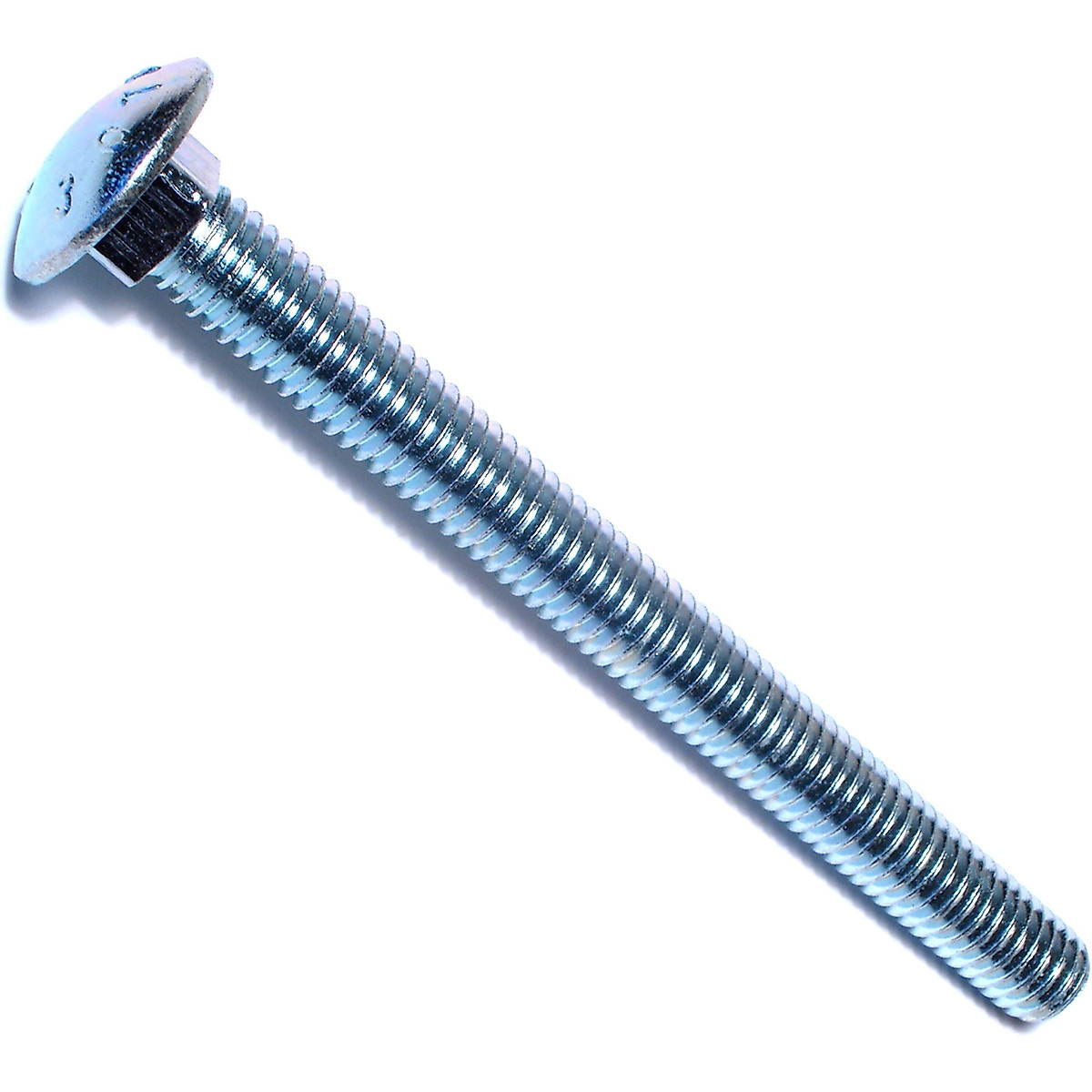 Hard-to-Find Fastener 014973231637 Carriage Bolts, 7/16-14 x 5, Piece-25, zinc