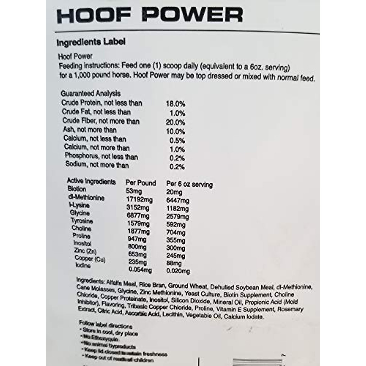 Hoof Power Delta 40lb 40LB