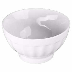 BIA Cordon Bleu 8-Ounce Fluted Bowl, Set of 4, White (900307S4SIOC)