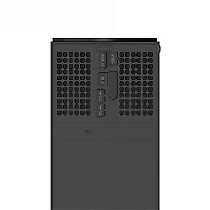 Dust Plugs Filter Set for Xbox Series X - Silicone Anti-dust Dirt Proof Prevent Cover Case Mesh Filter Kit Compatible with Xbox Series X Console Accessories(Black)