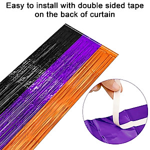 Halloween theme Birthday Party Decorations,Happy Birthday Decorations with Paper Triangle Flag,Hanging Swirl Streamers,Honeycomb Ball,Tissue Paper Pom,Circle Dots Garland, Fringe Curtains (birthday)