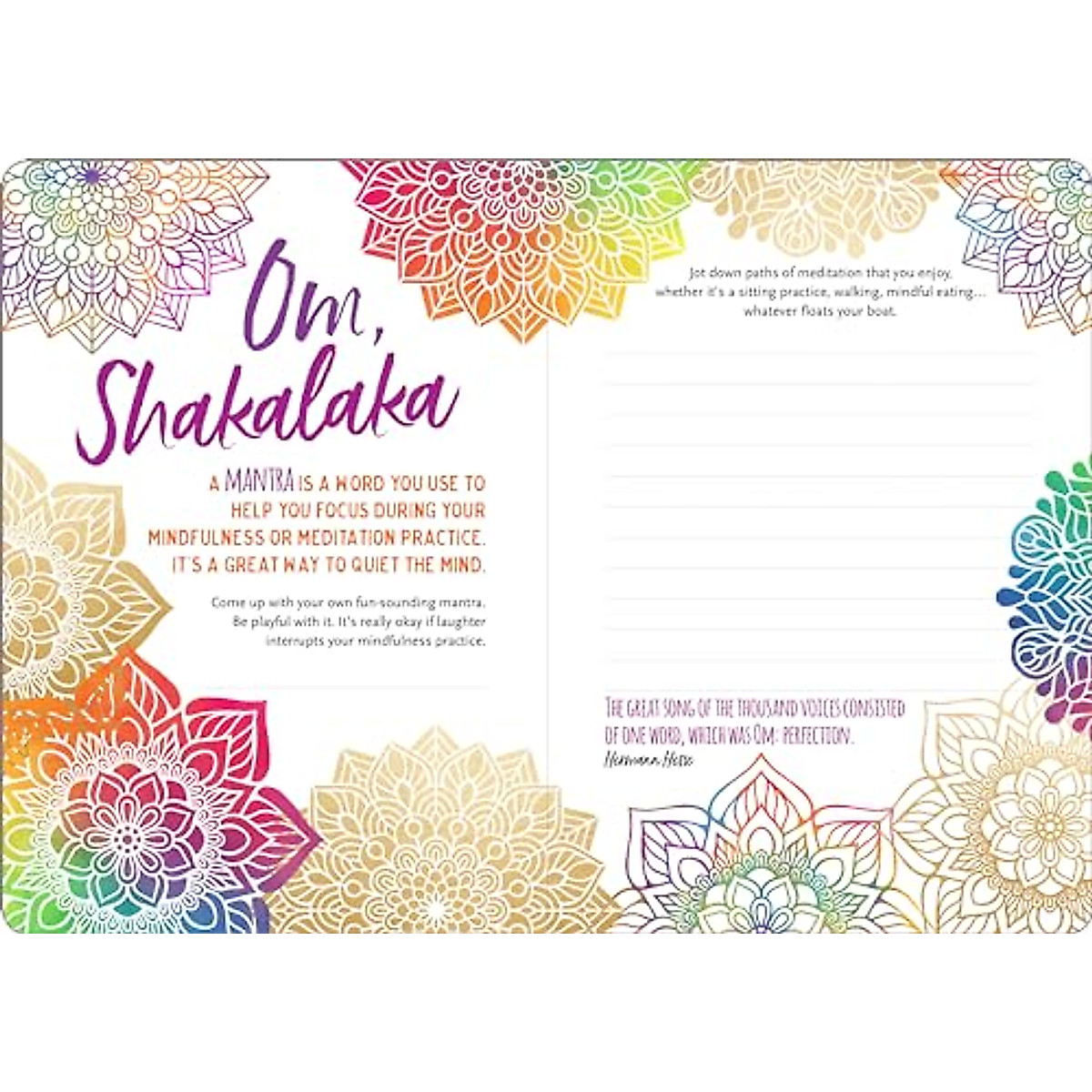 Inner F*cking Peace Journal: Transcend Your Bullshit and Be Happy