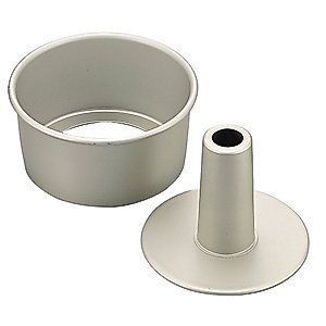 Pearl Metal D-4625 EE Sweets Aluminum Chiffon Cake Baking Pan, 6.7 inches (17 cm)