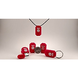 EMI Drive Emergency Medical Alert USB Flash Drive