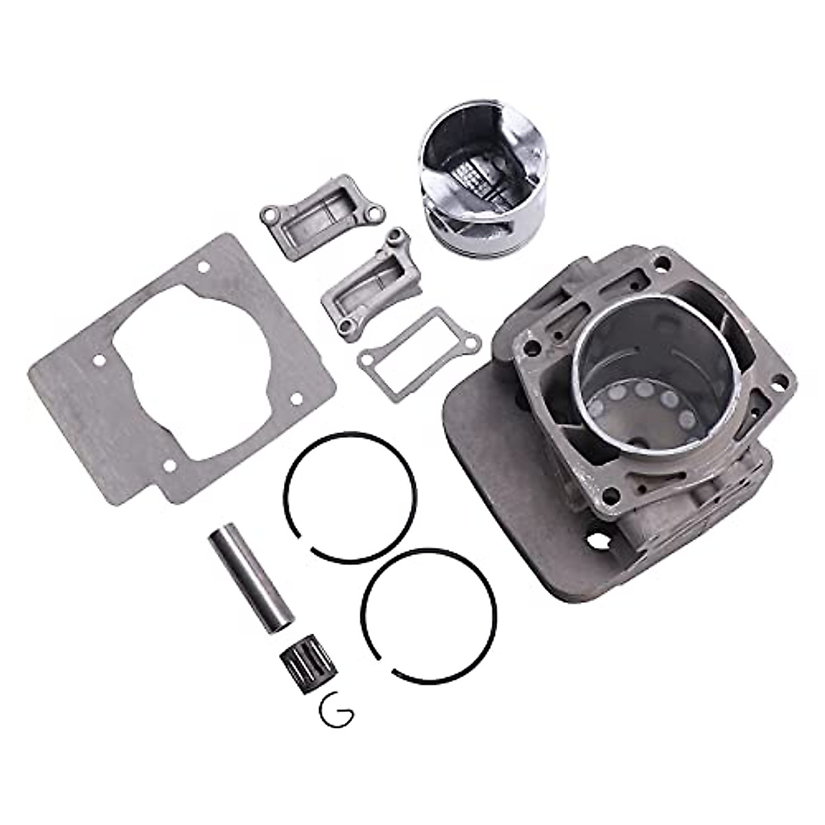 MOFANS 51mm Bore Piston 577424001 Assembled Cylinder Top End Rebuild Kit Fit for Redmax EBZ8500 EBZ8500RH Backpack Blowers