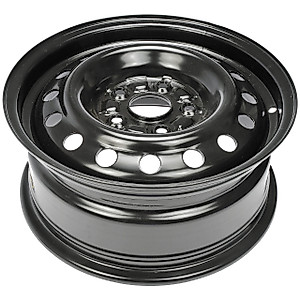 Dorman 939-194 15 x 6.5 In. Steel Wheel Compatible with Select Toyota Models, Black