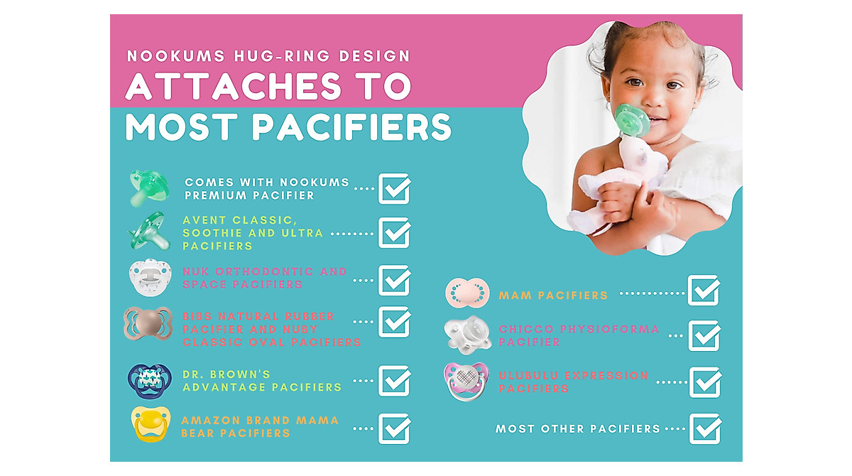 Nookums Lion Paci-Plushies for Babies - Trusted Comfort