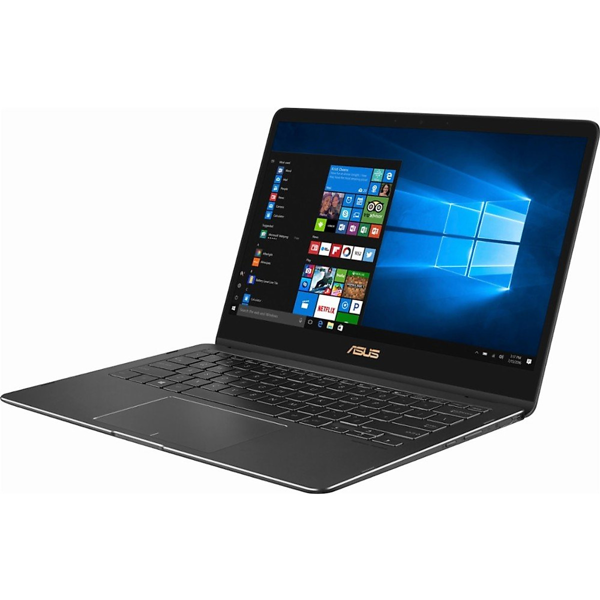 ASUS 13.3? 2-in-1 Full HD IPS Touch-Screen Ultrabook, Intel i7-7500U, 16GB DDR4 RAM, 512GB SSD, HDMI, Bluetooth, 802.11ac, Fingerprint Reader, Backlit Keyboard, Light and Thin-Windows10