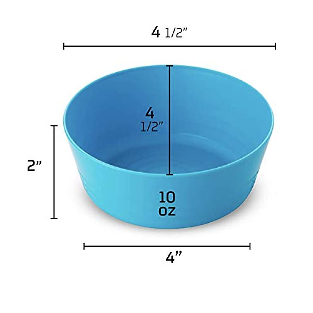 Klickpick Home Kids Plastic Dinner Set 18 Pcs - 6 colors Children Dishes Tumblers Includes Kids Plates Bowls Cups Toddlers Plastic Dinnerware Set Is Reusable Microwave Dishwasher Safe BPA Free