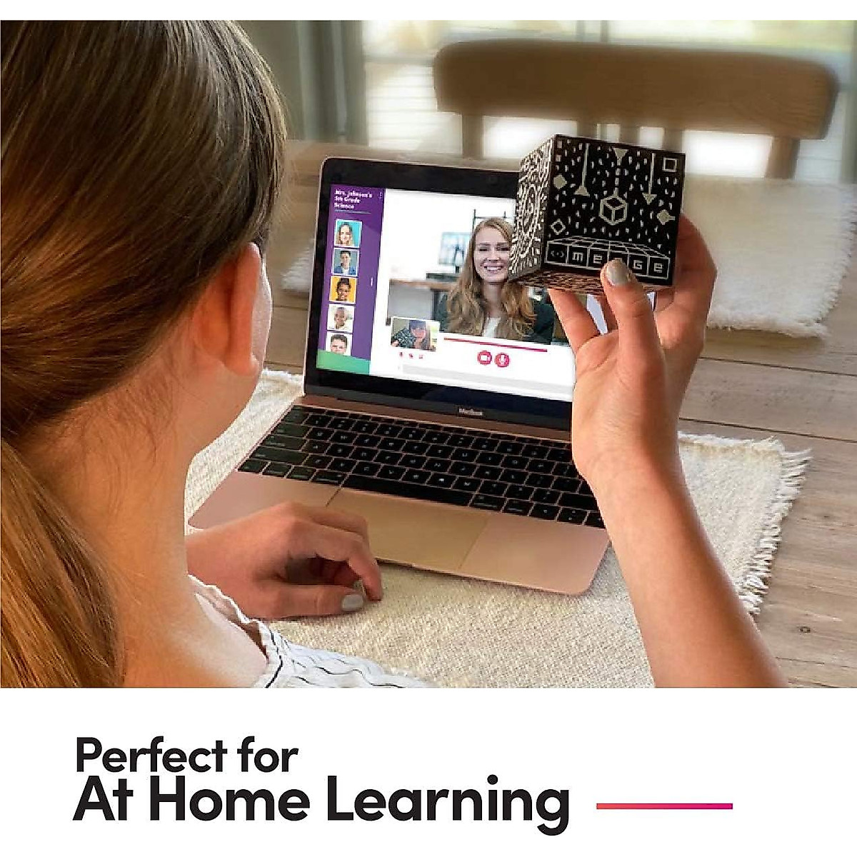 Merge Cube (2 Pack) Hold Anything - Hands-on Science and STEM Education | Digital Teaching Aids - Science Simulations and STEM Projects - Home School, Remote and in Classroom Learning - iOS & Android
